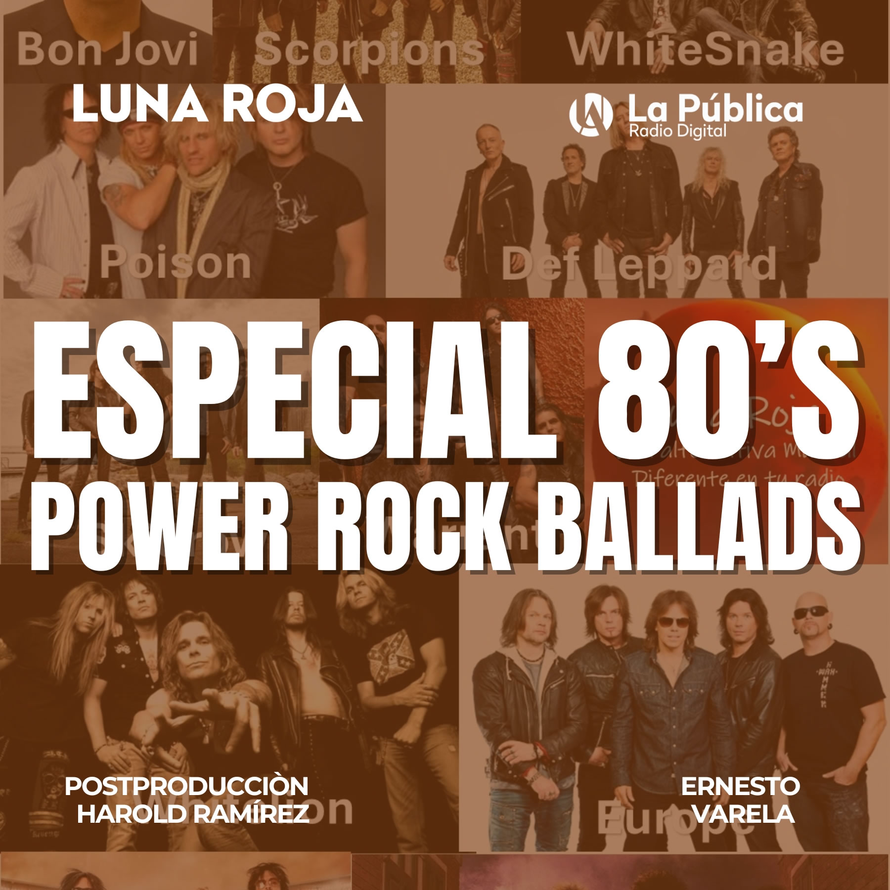Especial 80´s Power Rock Ballads - La Pública